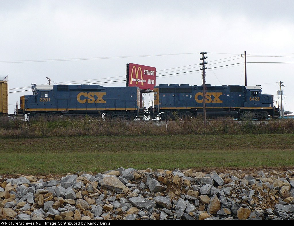 CSX 2201 & 6423